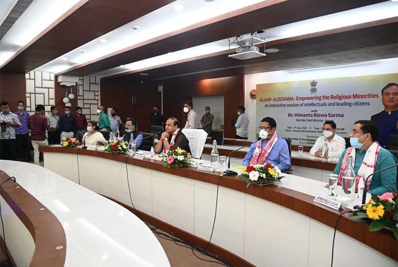 Himanta Biswa Sarma holds meeting with Assam Muslims on 'population ...