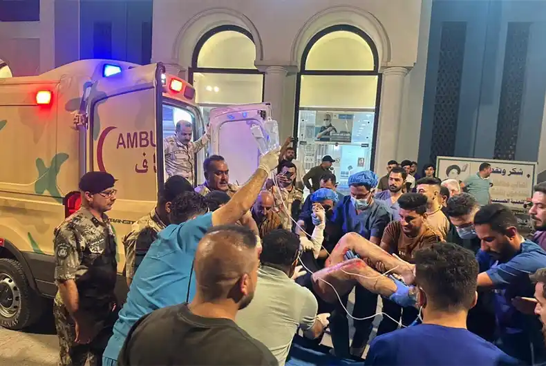 Major fire at wedding party in northern Iraqi town leaves over 114 dead ...